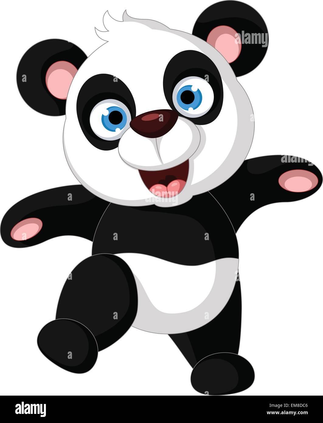 Panda cartoon Banque de photographies et d’images à haute résolution ...