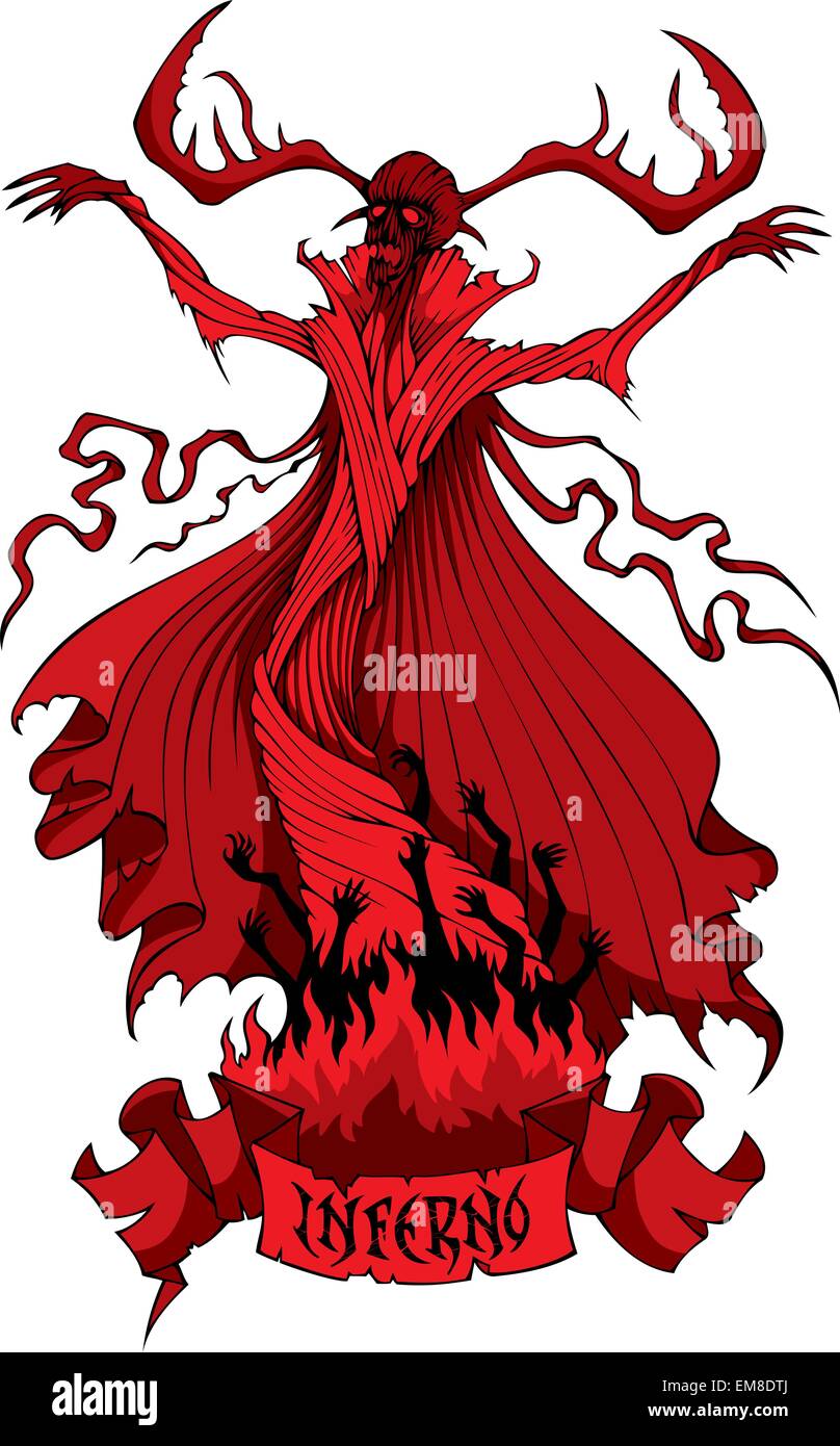 Enfer rouge Banque d'images vectorielles - Page 2 - Alamy