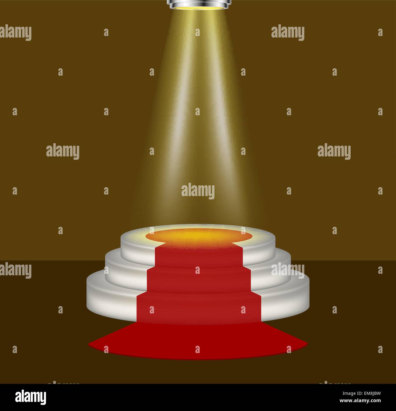Podium vide Banque d'images vectorielles - Alamy