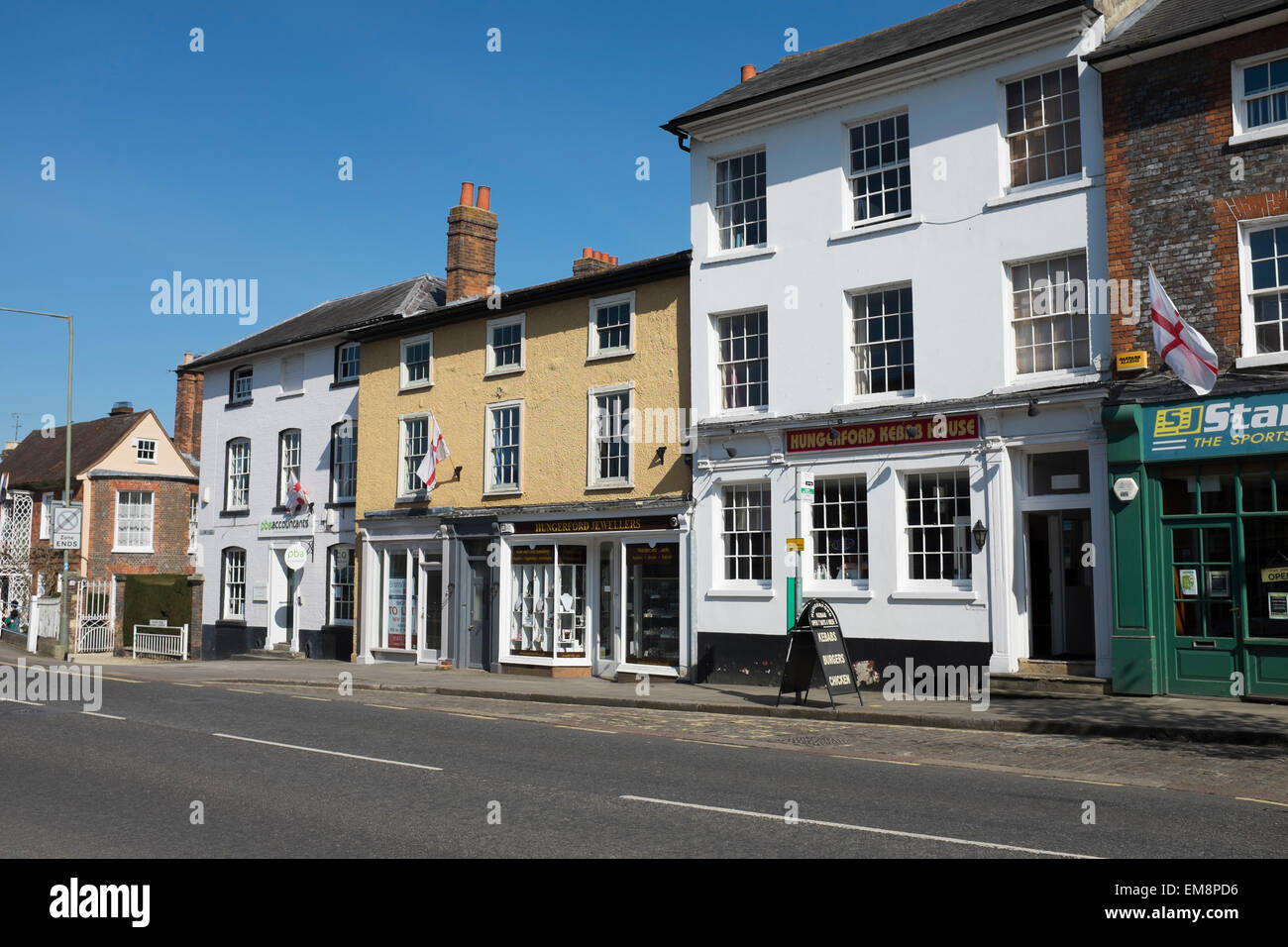 Hungerford high street Banque de photographies et d’images à haute ...