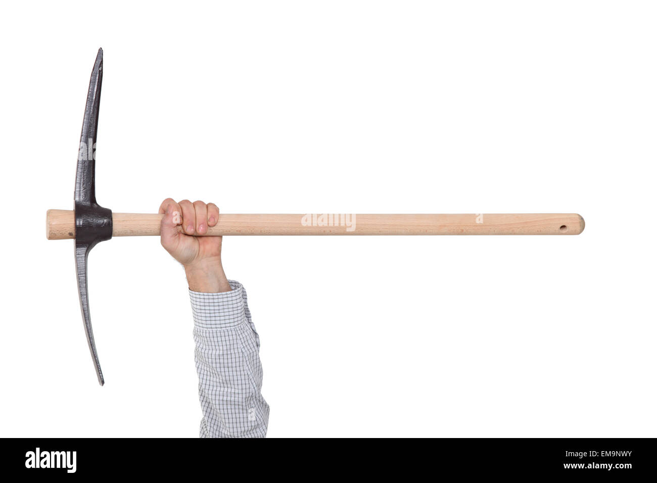 Creuser à la main Banque d'images détourées - Alamy