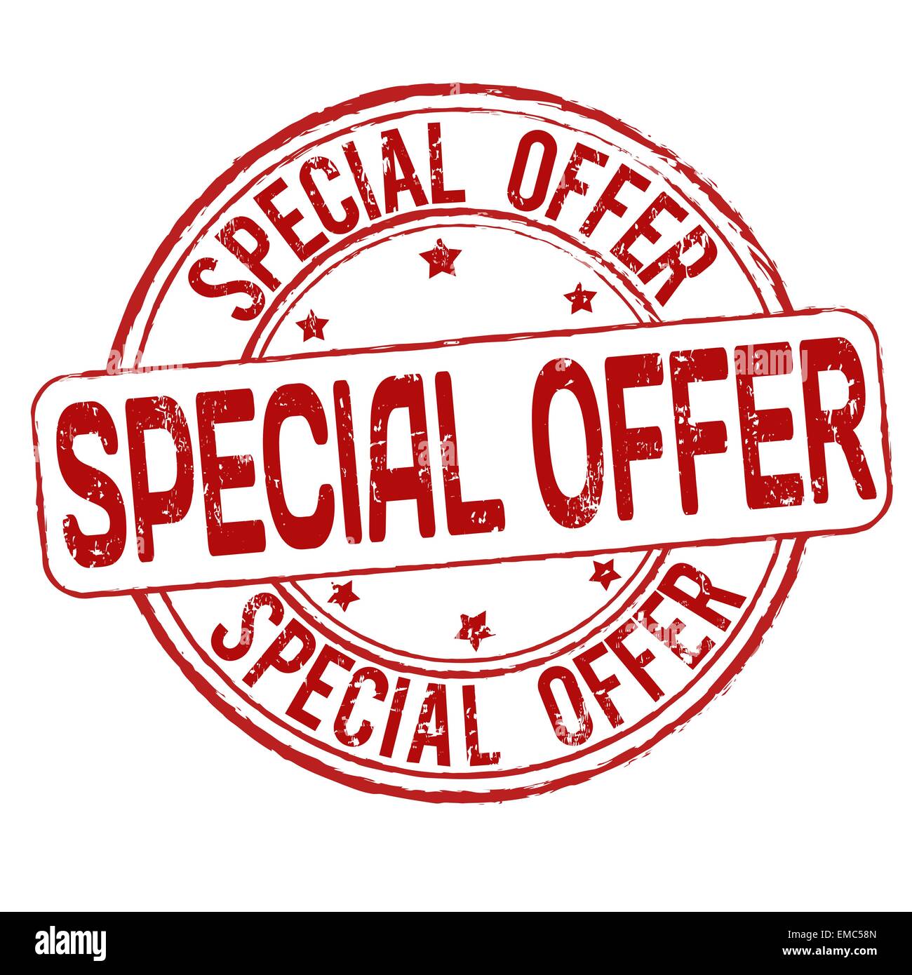 Special offer sticker Banque de photographies et d’images à haute ...