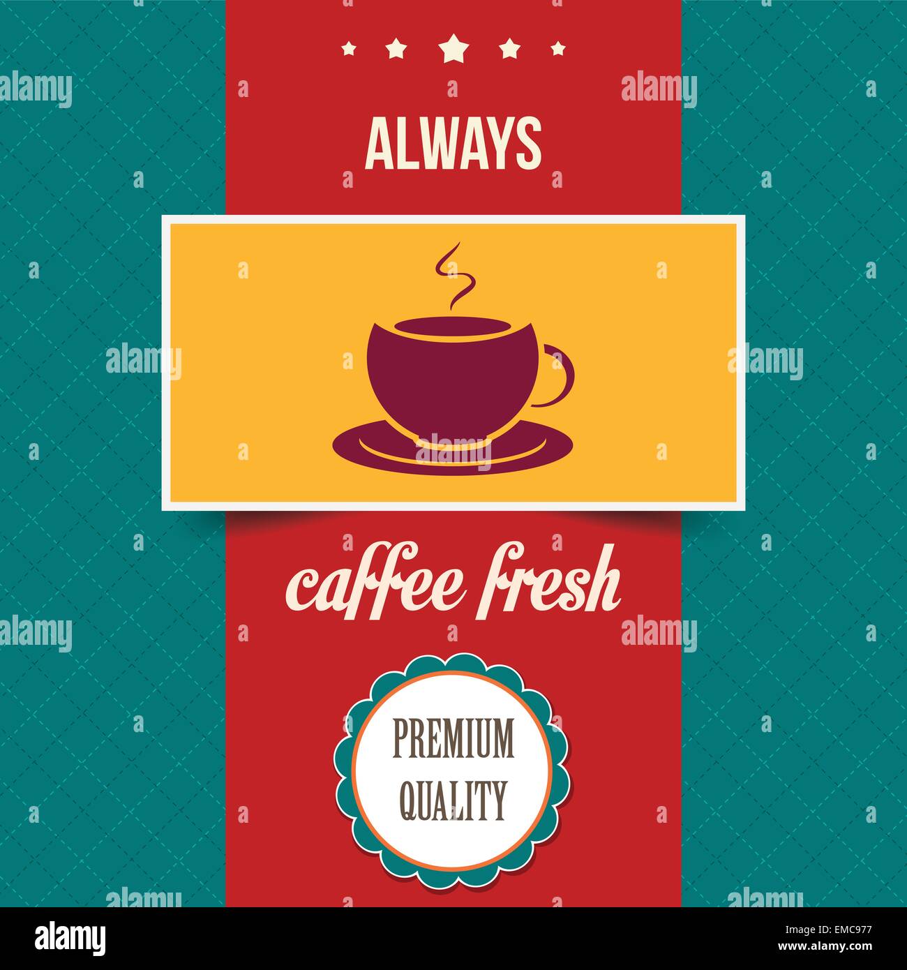 Affiche ancienne cafe Banque d'images vectorielles - Page 2 - Alamy