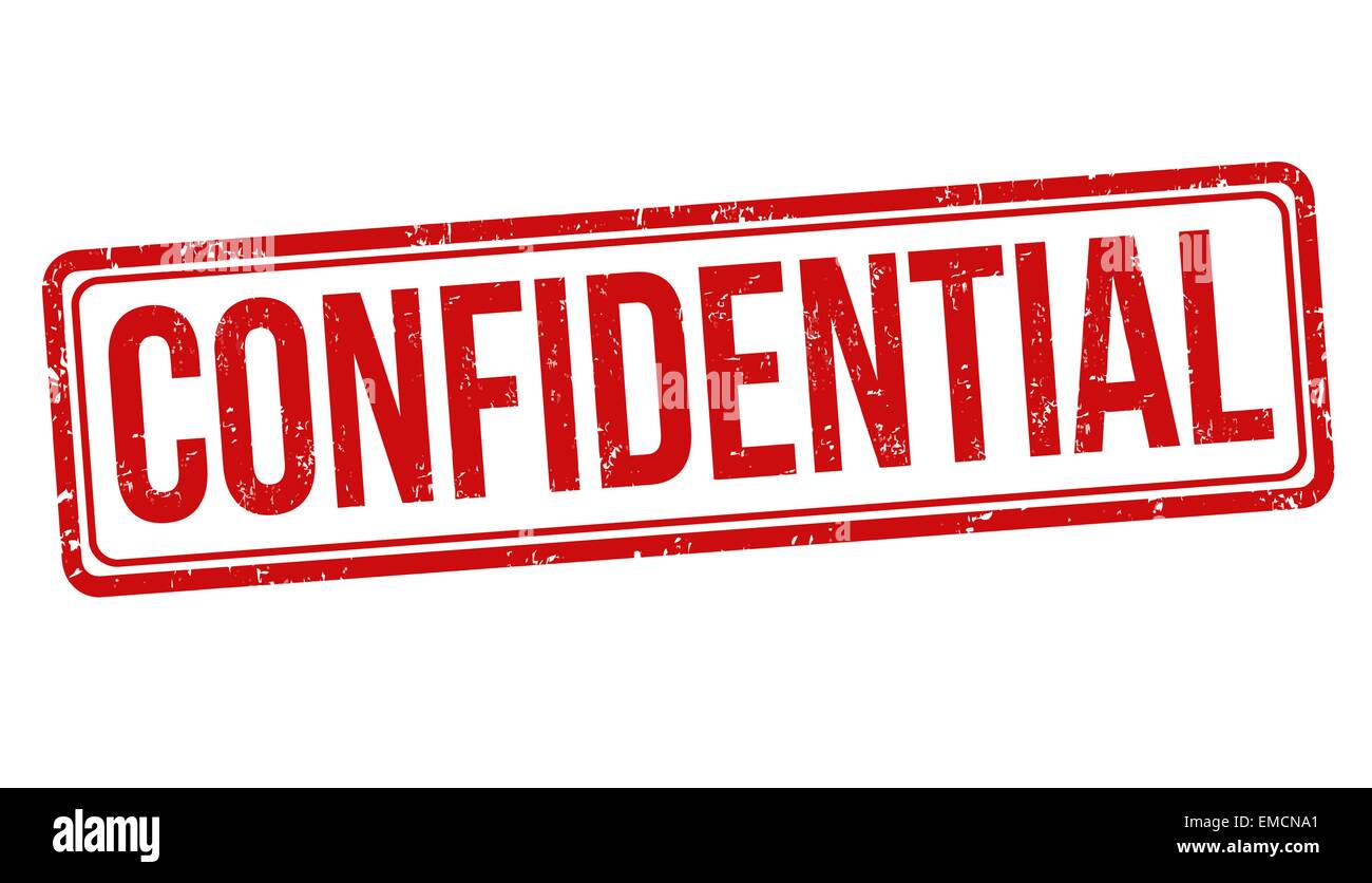 Confidential stamp Banque de photographies et d’images à haute ...
