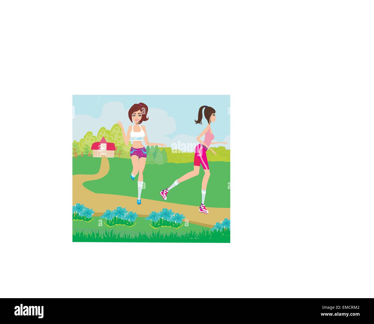 Loisir cartoon Banque d'images vectorielles - Alamy