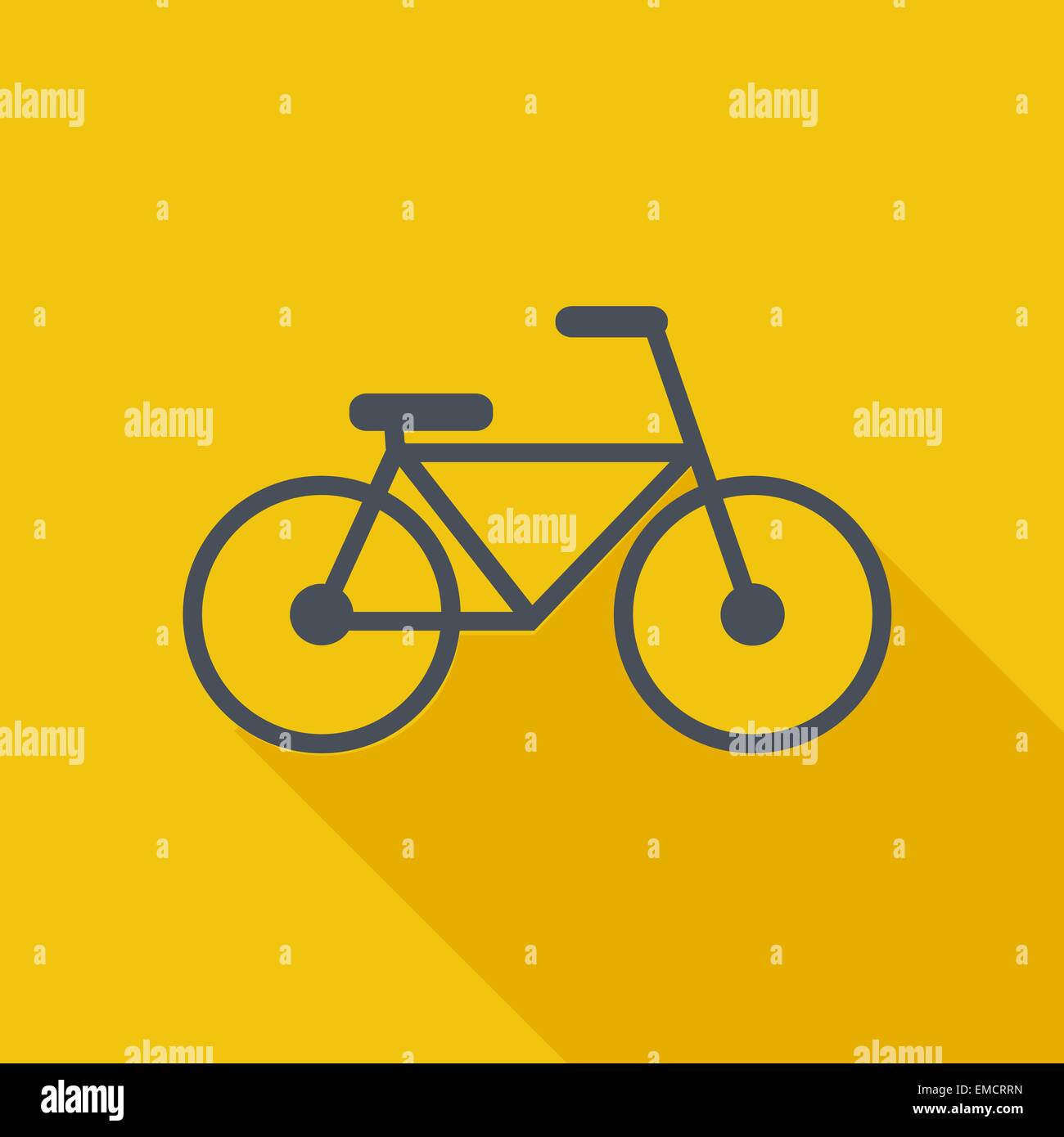 Pictogramme de vélo Banque d'images vectorielles - Alamy