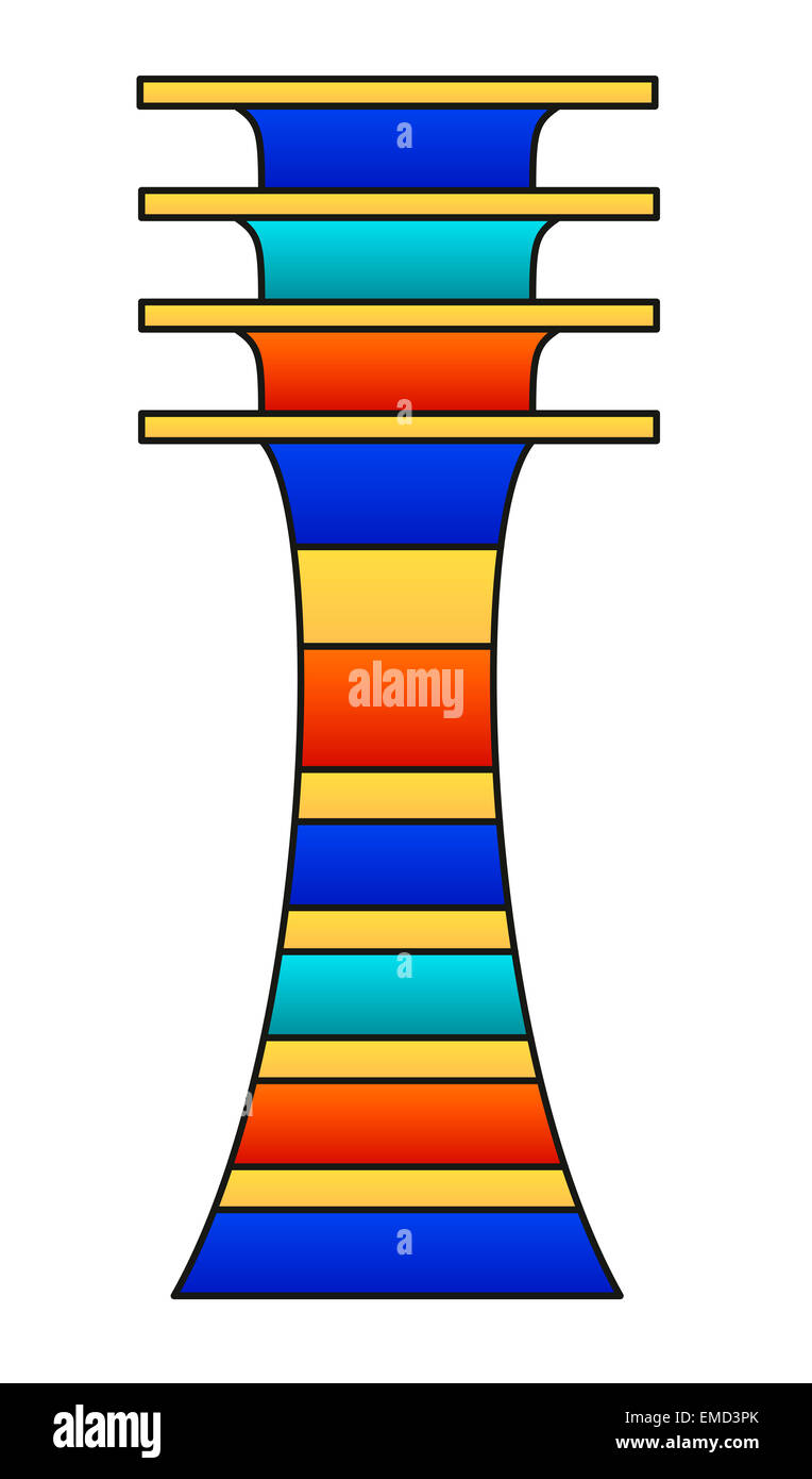 Djed pillar Banque de photographies et d’images à haute résolution - Alamy