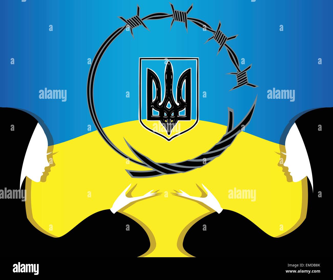 Drapeau national ukraine Banque de photographies et d’images à haute ...