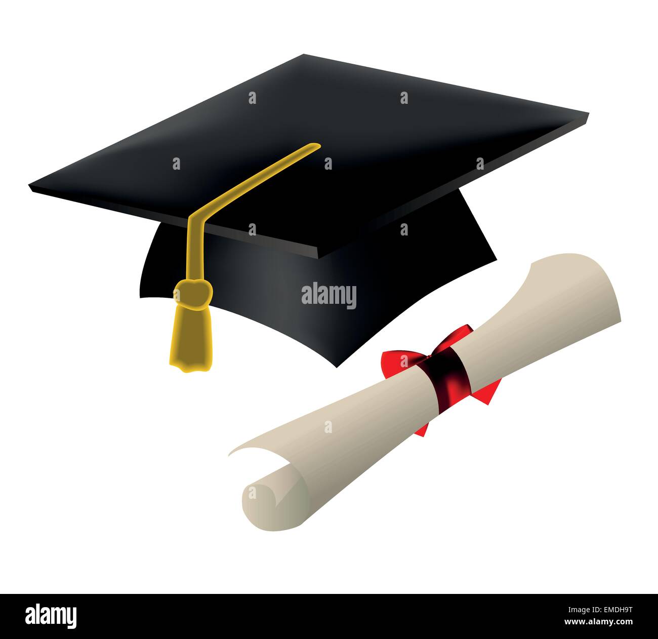 Graduation cap diploma Banque de photographies et d’images à haute ...