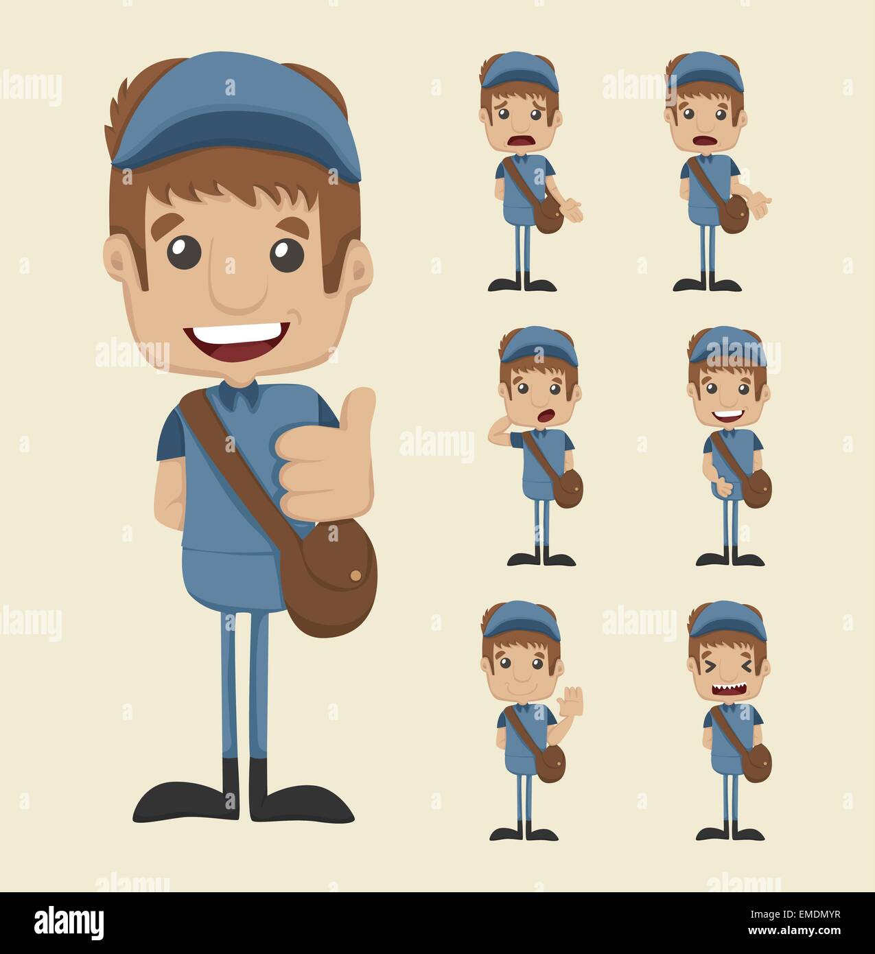 Uniforme de facteur Banque de photographies et d’images à haute ...