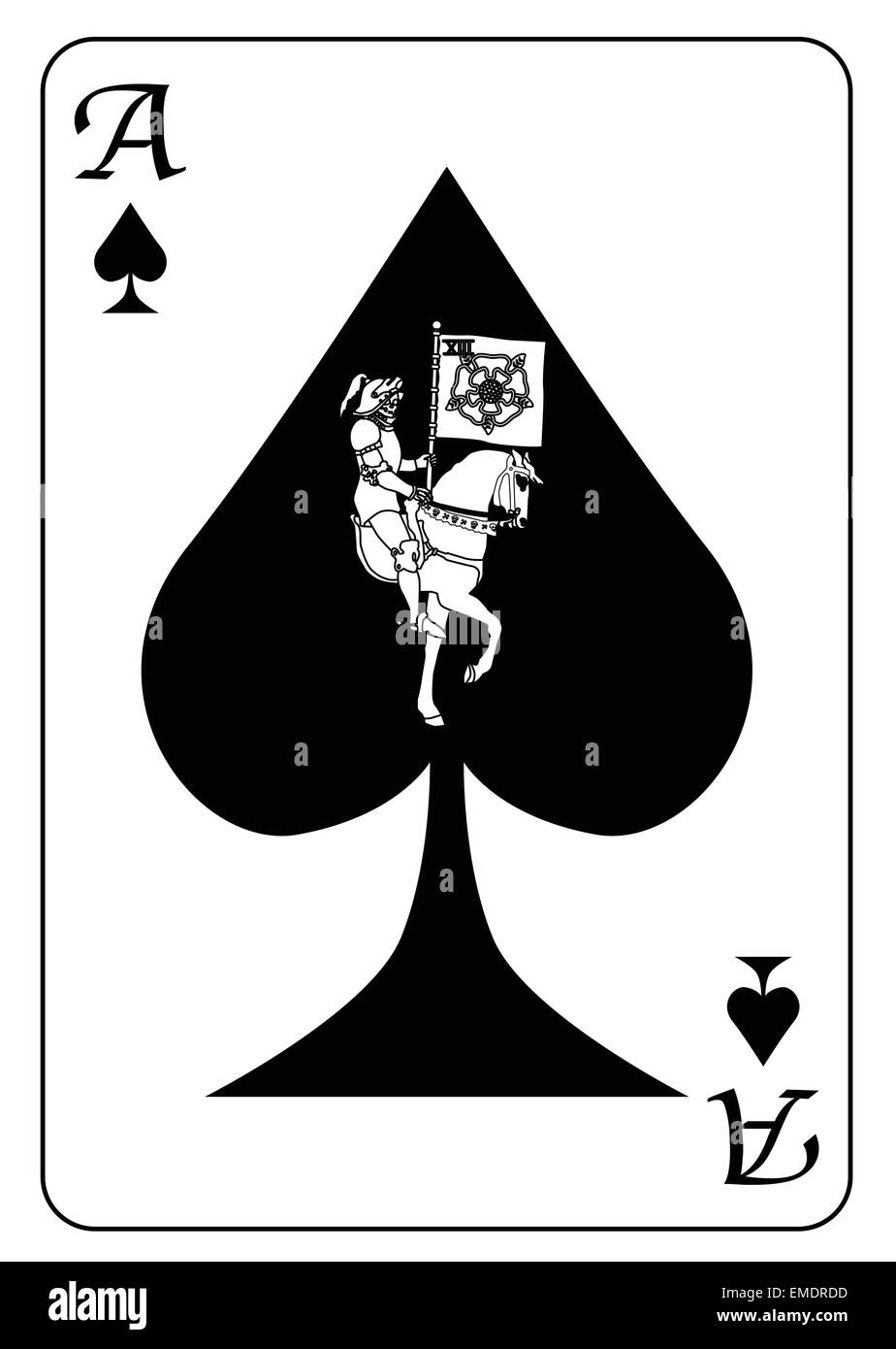 Symbole de pique Banque d'images vectorielles - Alamy