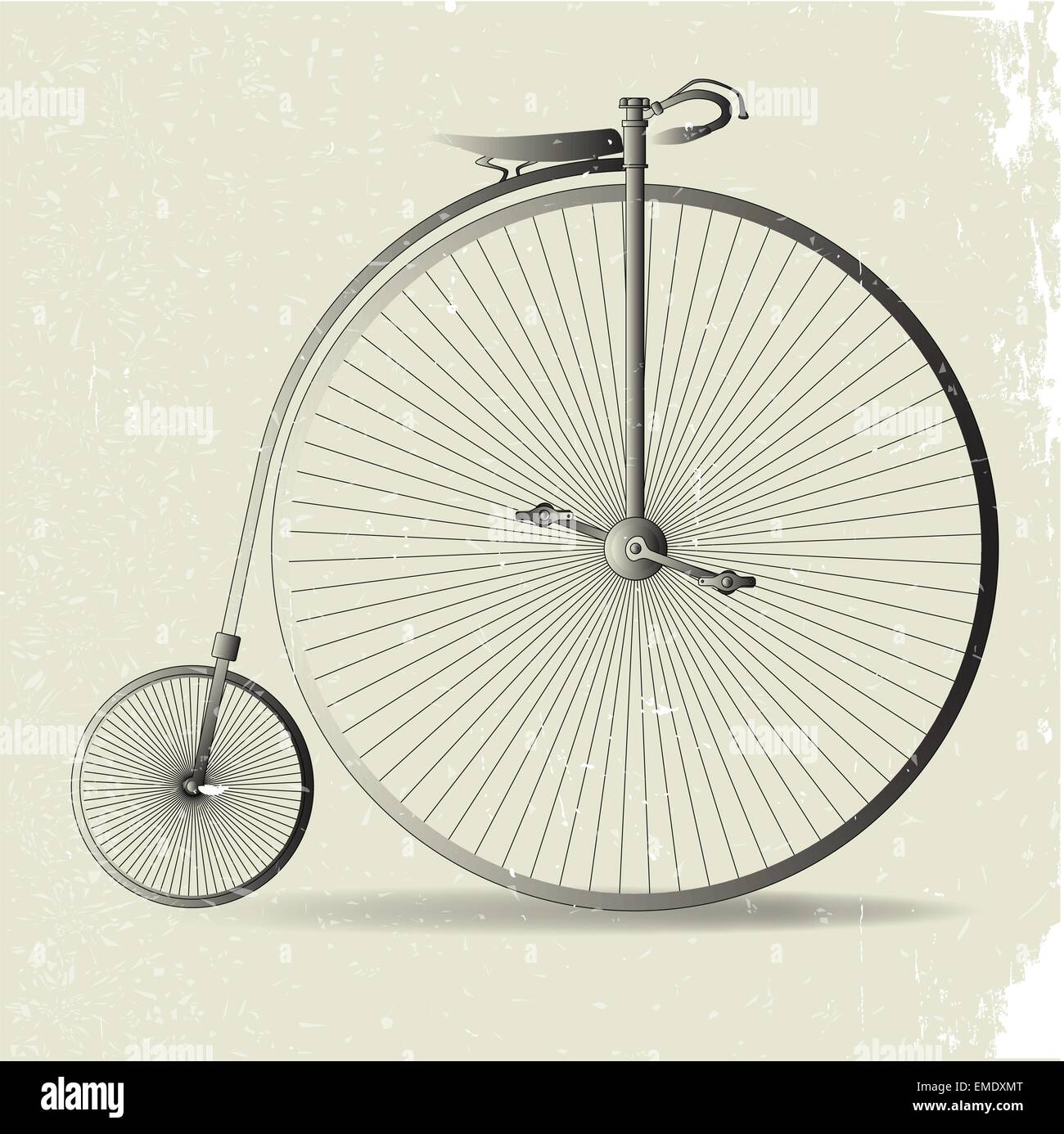 The penny farthing Banque d'images vectorielles - Alamy