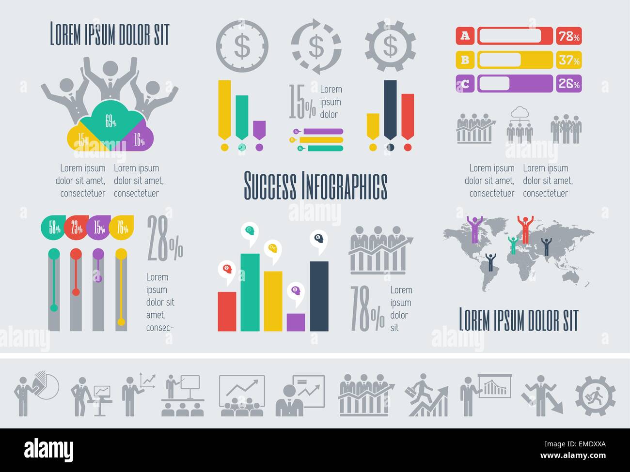 Infographie de l'entreprise Banque de photographies et d’images à haute ...