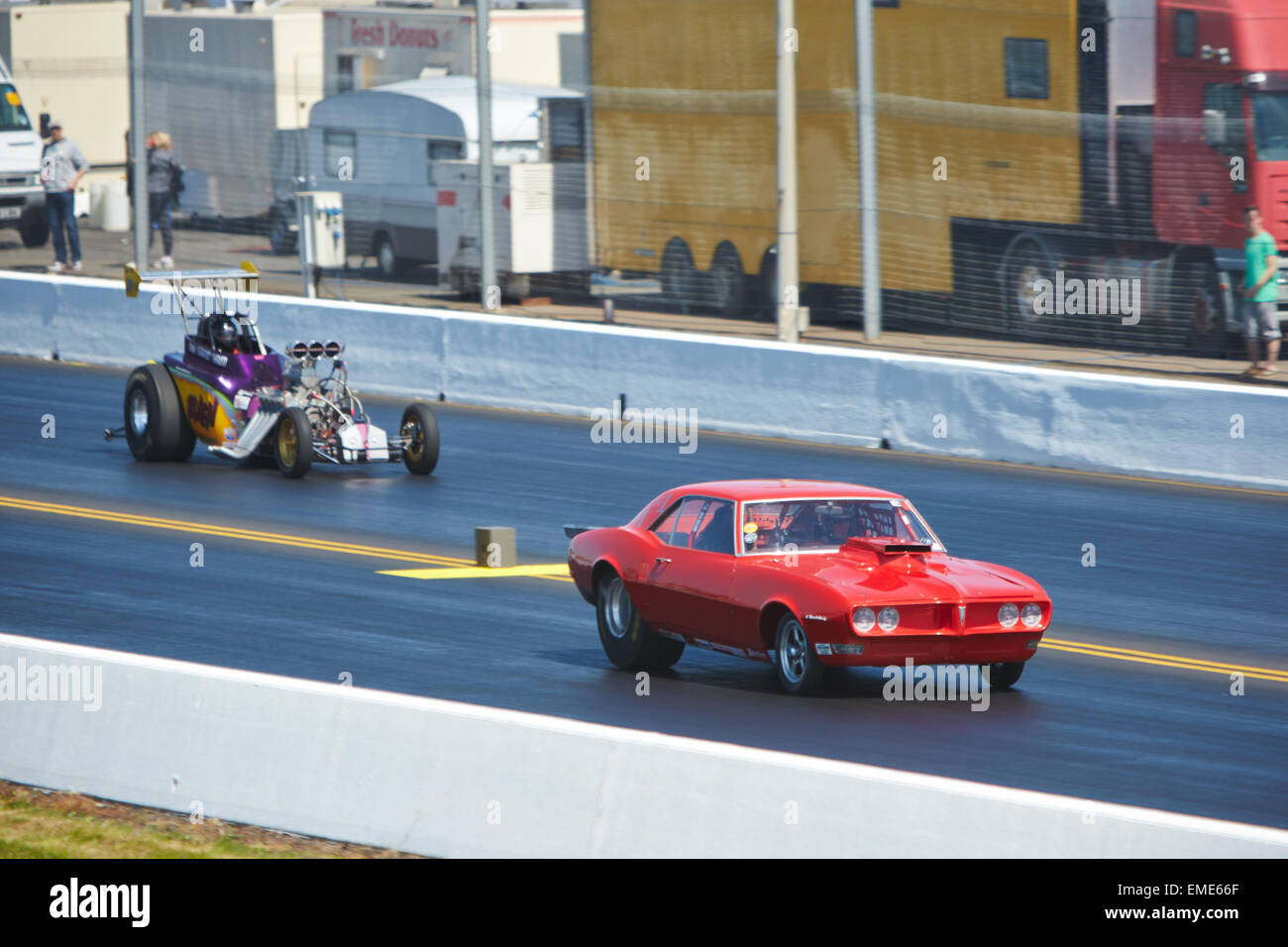 Course de dragster Banque de photographies et d’images à haute ...
