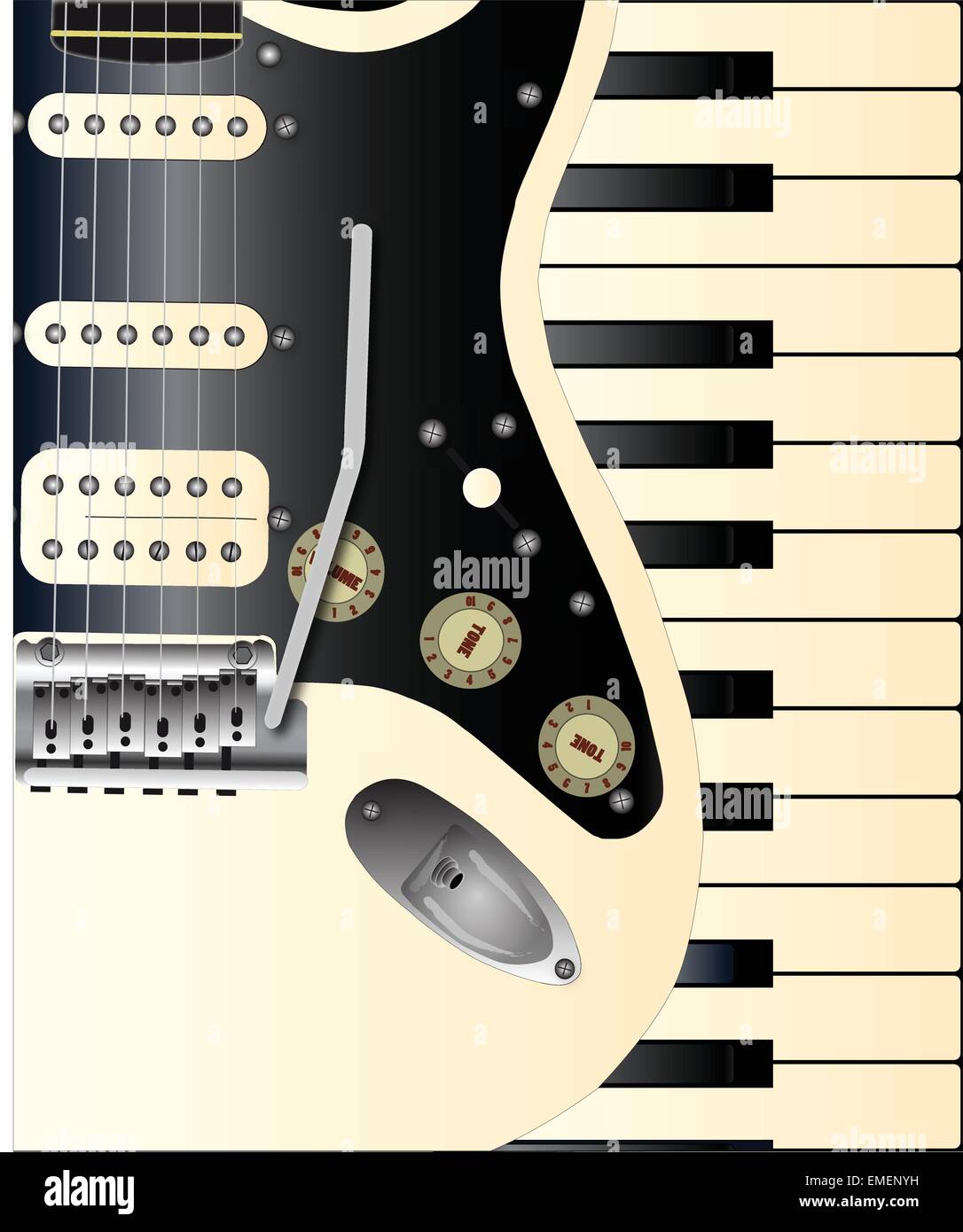 Duo musical Banque d'images vectorielles - Alamy