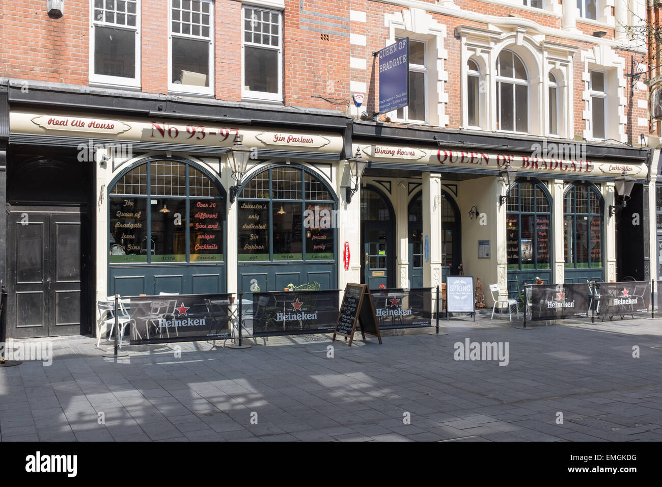 Leicester high street Banque de photographies et d’images à haute ...