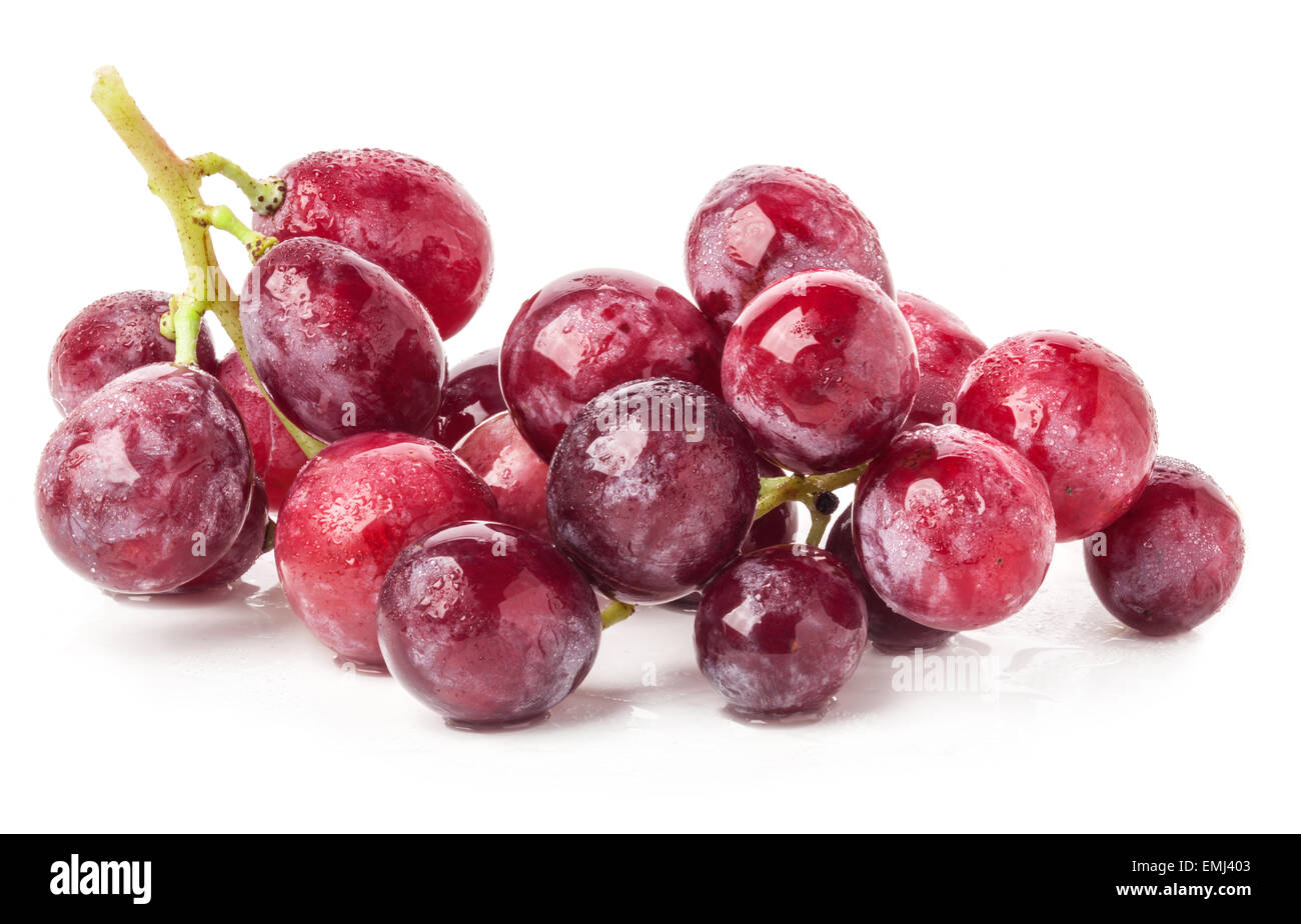 Raisins rouges humides Banque de photographies et d’images à haute ...