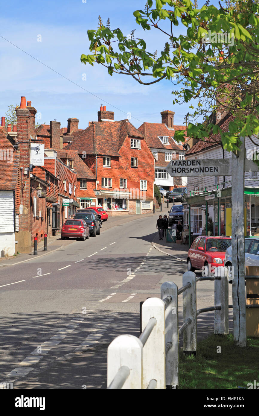 Goudhurst village Banque de photographies et d’images à haute ...