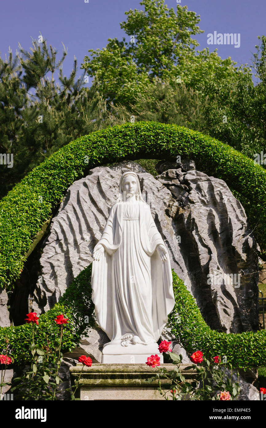 Symbole de la bienheureuse vierge marie Banque de photographies et d ...