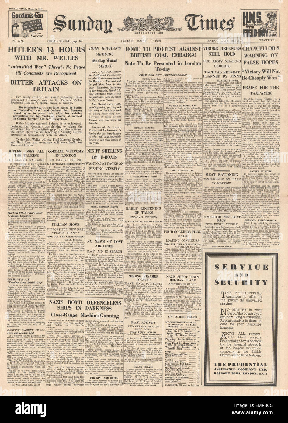 Sumner welles Banque de photographies et d’images à haute résolution ...