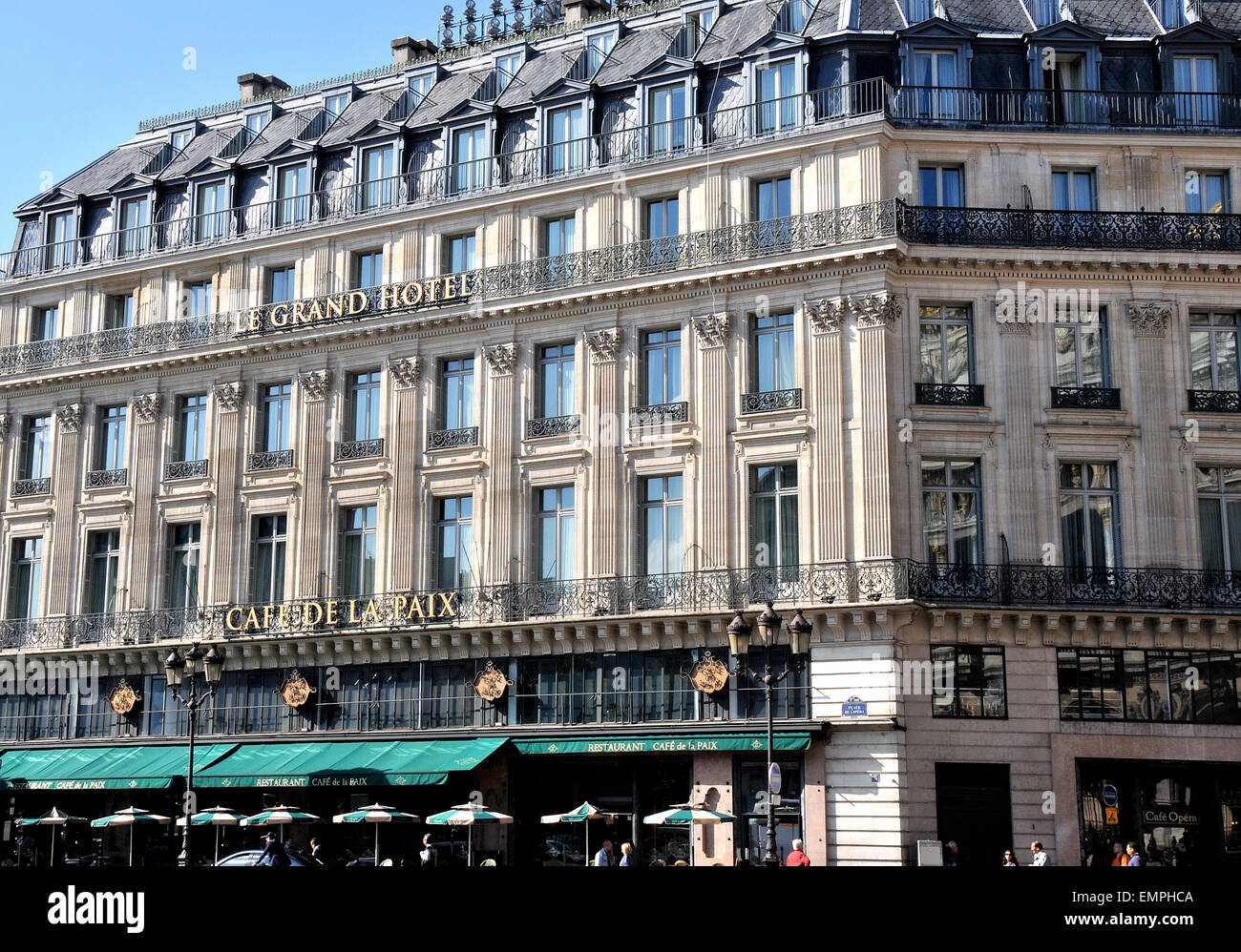 Le grand hotel paris Banque de photographies et d’images à haute ...
