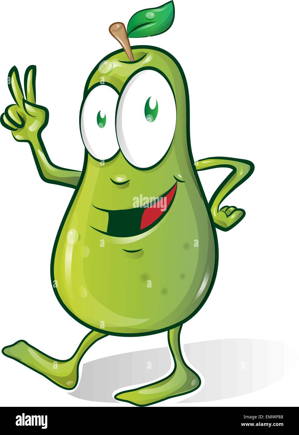 Food art cartoon comic Banque d'images vectorielles - Alamy