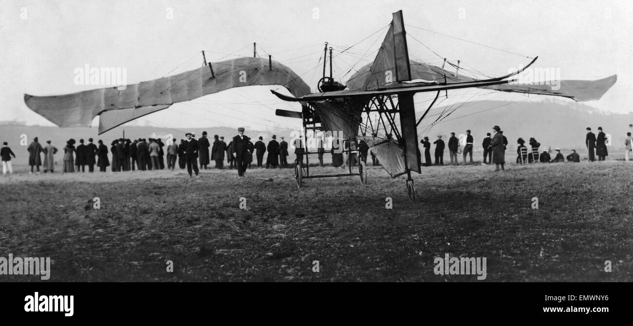 Louis Blériot monoplan Olga vu ici sur le terrain de vol Biarritz avant ...