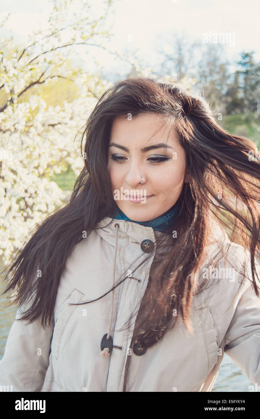 Turkish teen girl Banque de photographies et d’images à haute ...