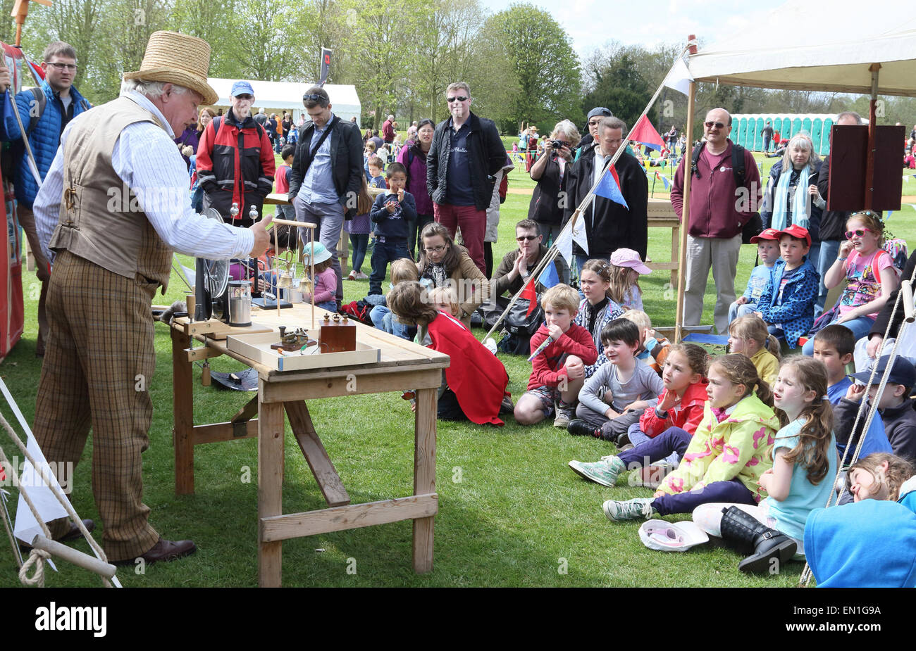 Parc Wrest, Bedfordshire, Royaume-Uni. Apr 25, 2015. L'événement le ...