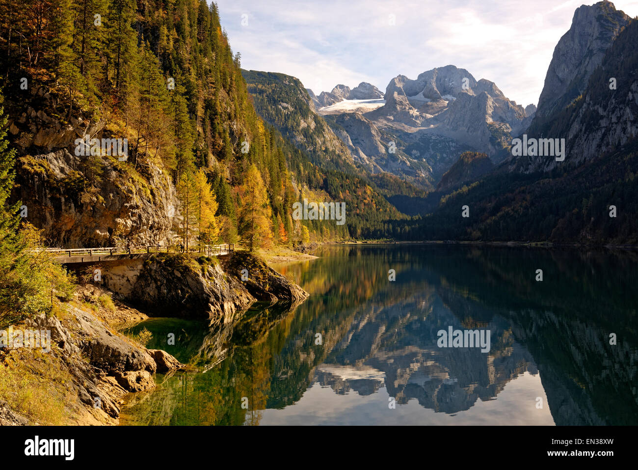 Lake vorderer gosausee Banque de photographies et d’images à haute ...