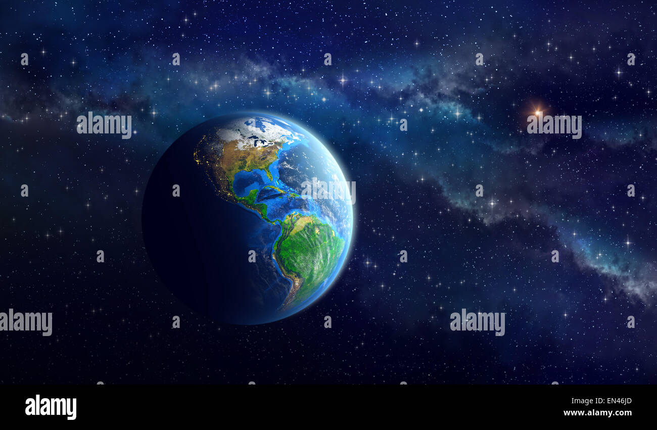 Mapa del continente americanos Banque de photographies et d’images à ...