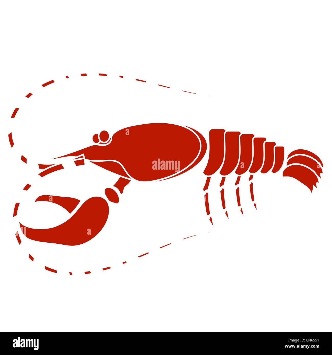 Homard rouge dessin Banque de photographies et d’images à haute ...