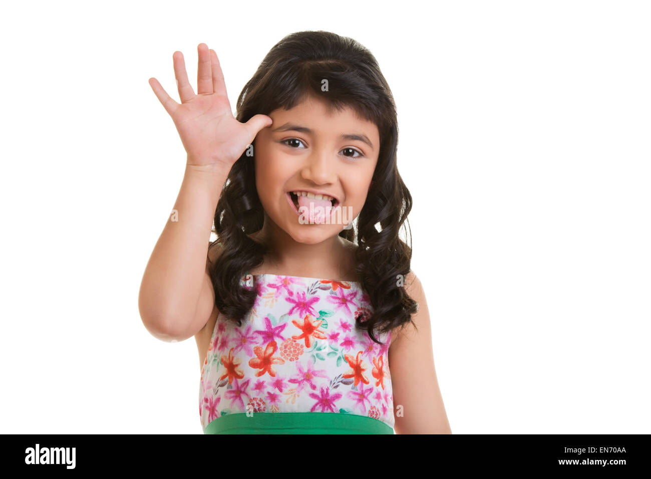 Naughty girl tongue Banque de photographies et d’images à haute ...