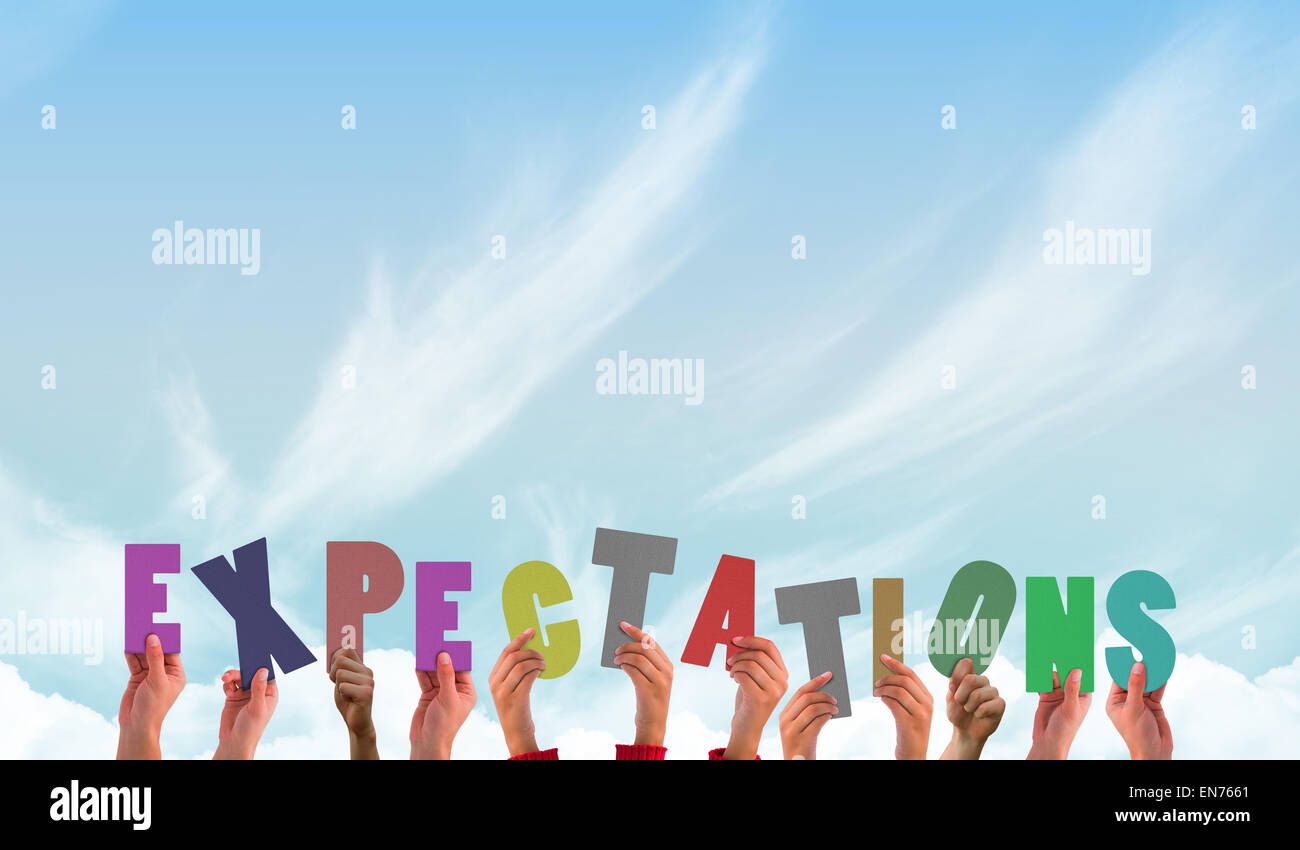 Les attentes et les attentes Banque de photographies et d’images à ...