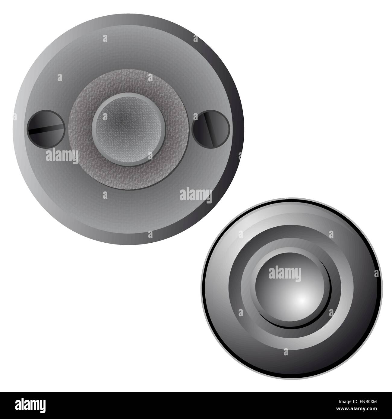 Vieilles sonnettes Banque d'images vectorielles - Alamy