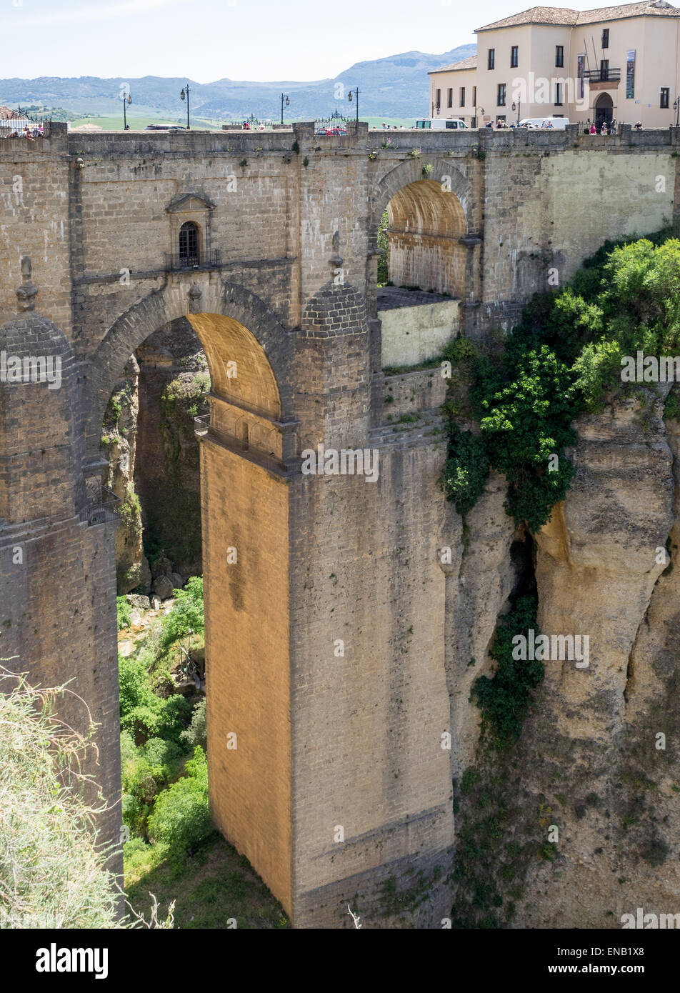 Old bridge 18th century ronda Banque de photographies et d’images à ...