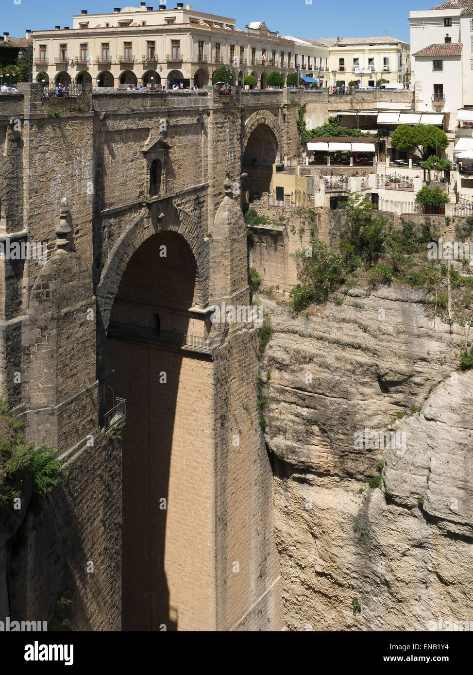 Old bridge 18th century ronda Banque de photographies et d’images à ...