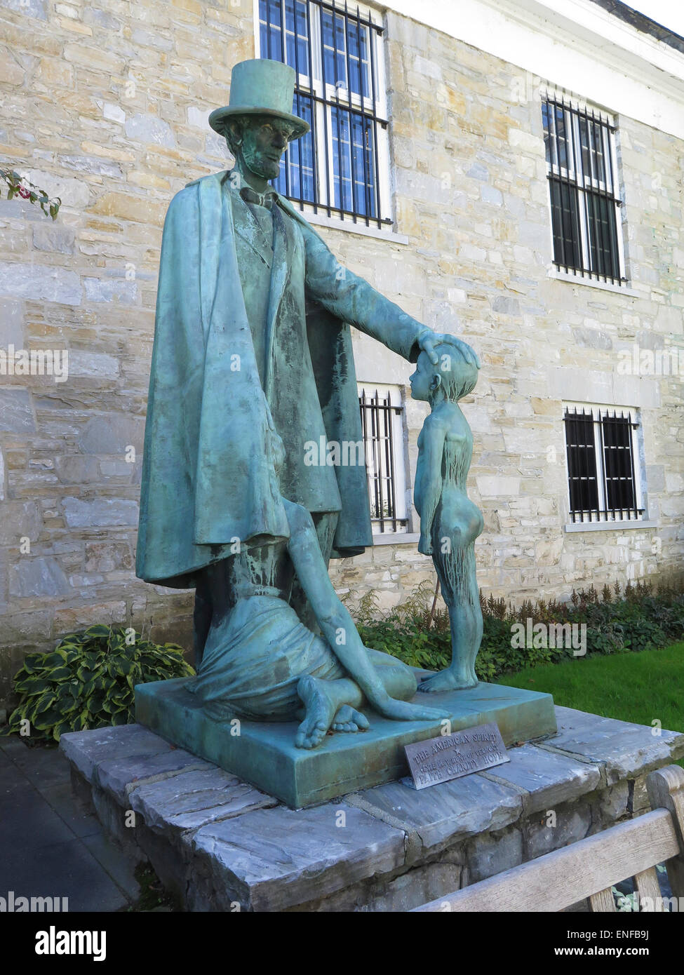 Statue Bennington Museum Vermont Banque d'image et photos - Alamy