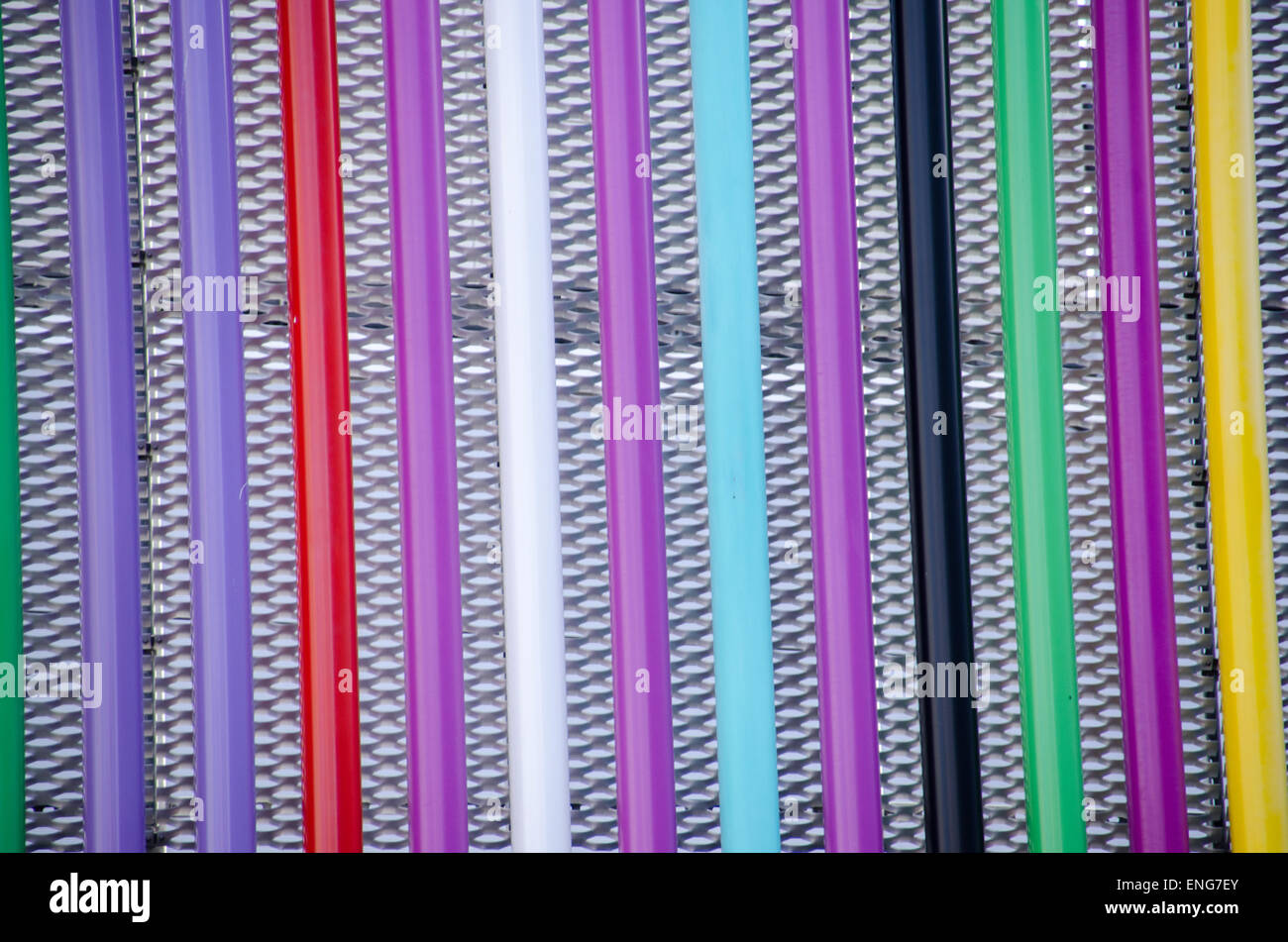 Poteaux de couleur Banque de photographies et d’images à haute résolution - Alamy