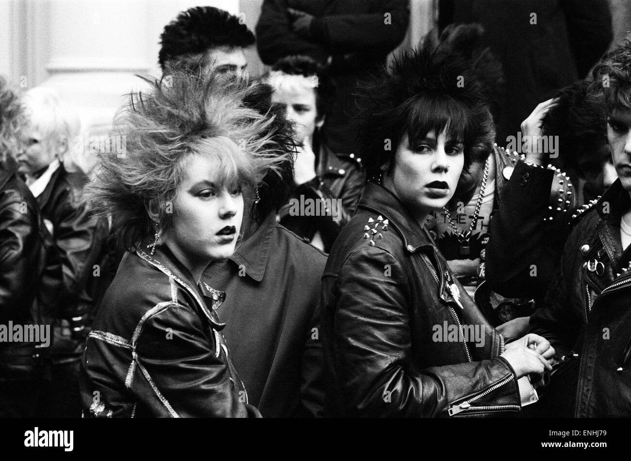 Punks 1980 Banque de photographies et d’images à haute résolution - Alamy