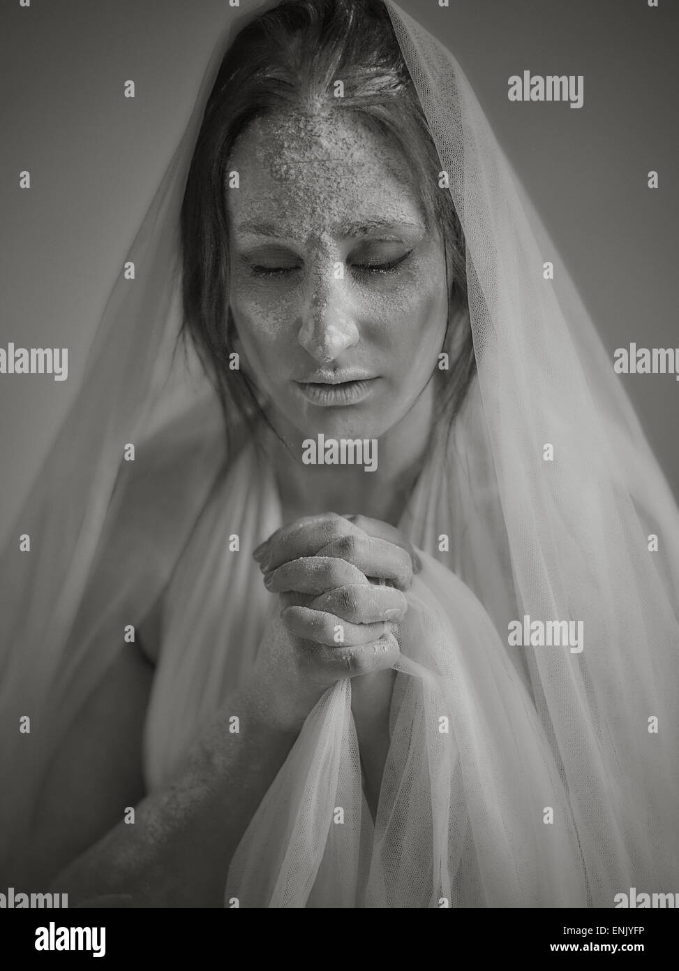 Gros plan visage femme Banque de photographies et d’images à haute ...