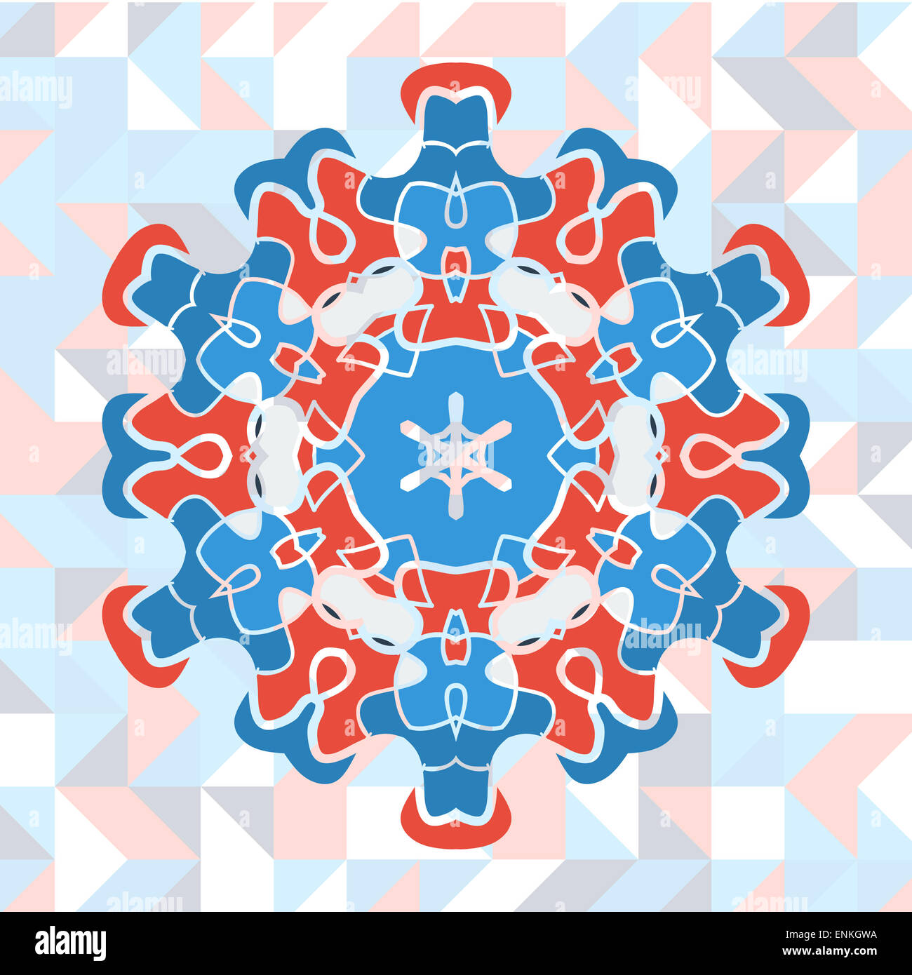 Mandala triangle Banque de photographies et d’images à haute résolution ...