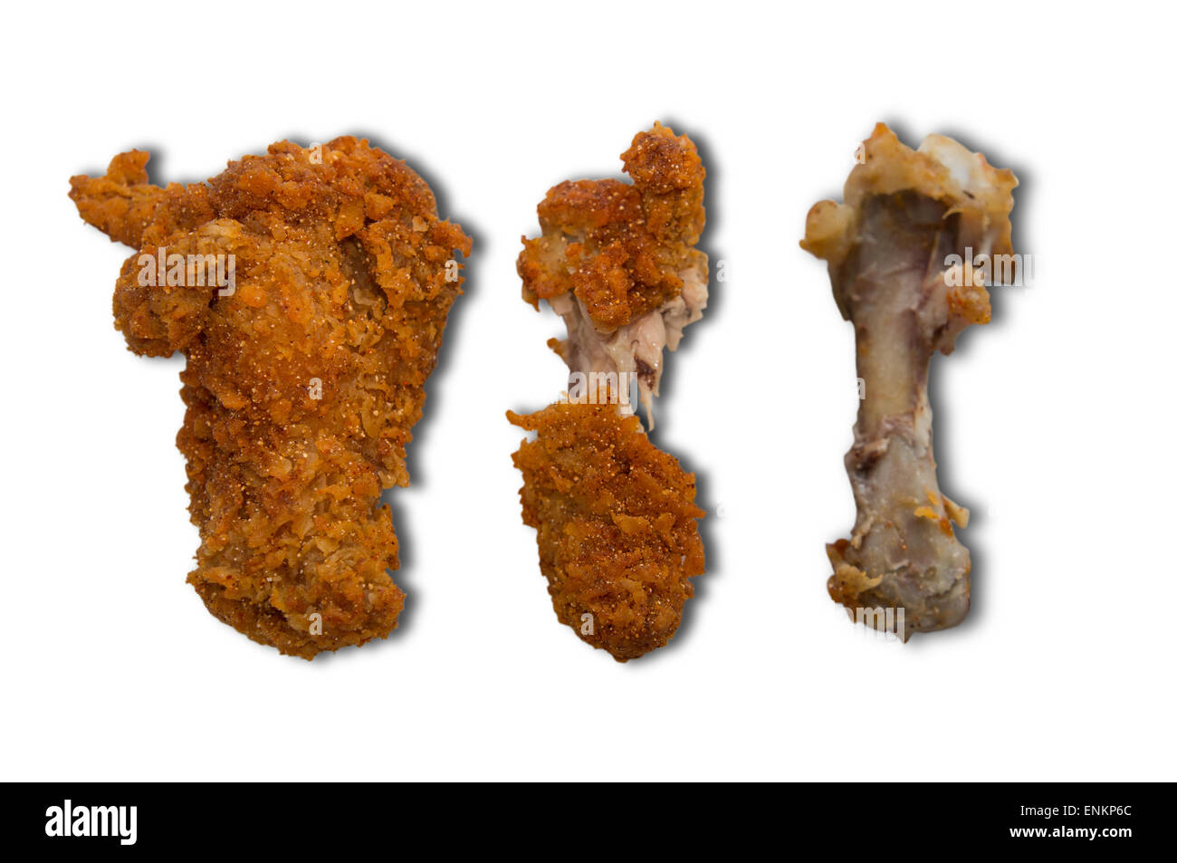 Pilons poulet frites Banque de photographies et d’images à haute ...