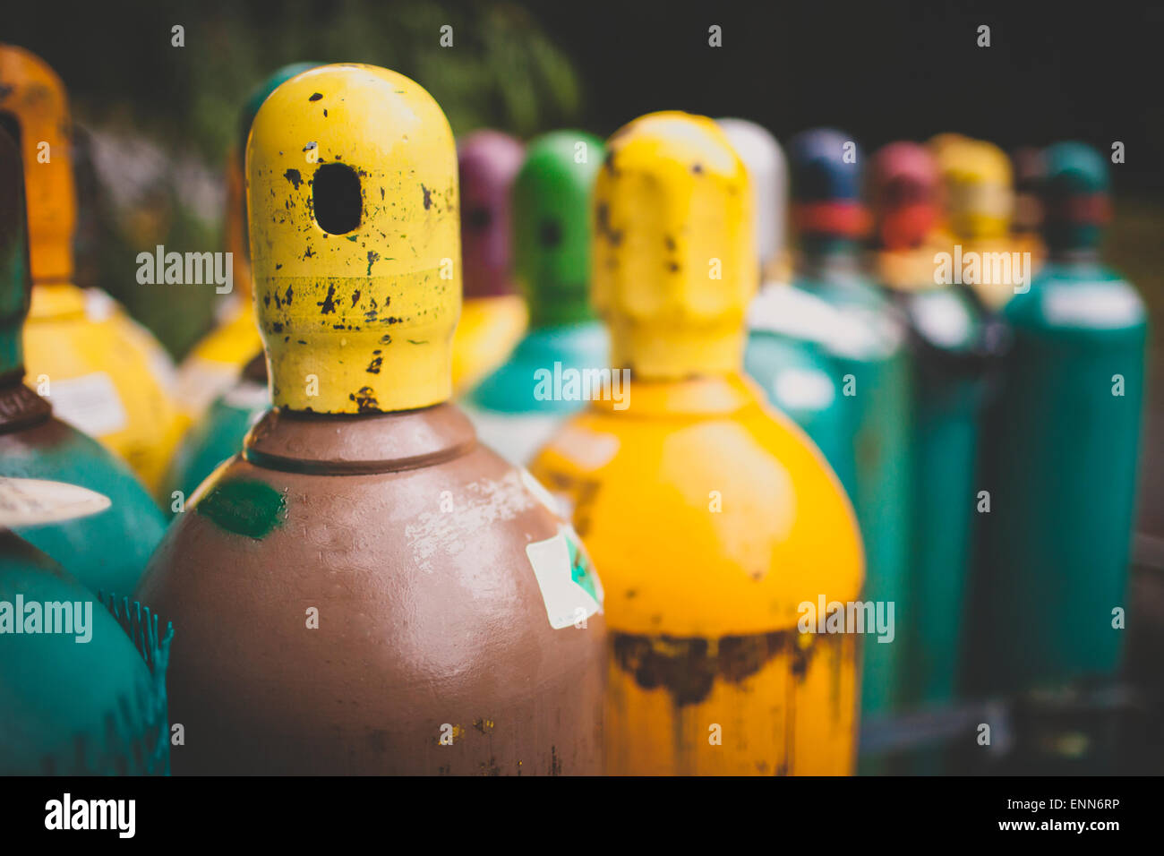 Propane gas cylinder Banque de photographies et d’images à haute ...