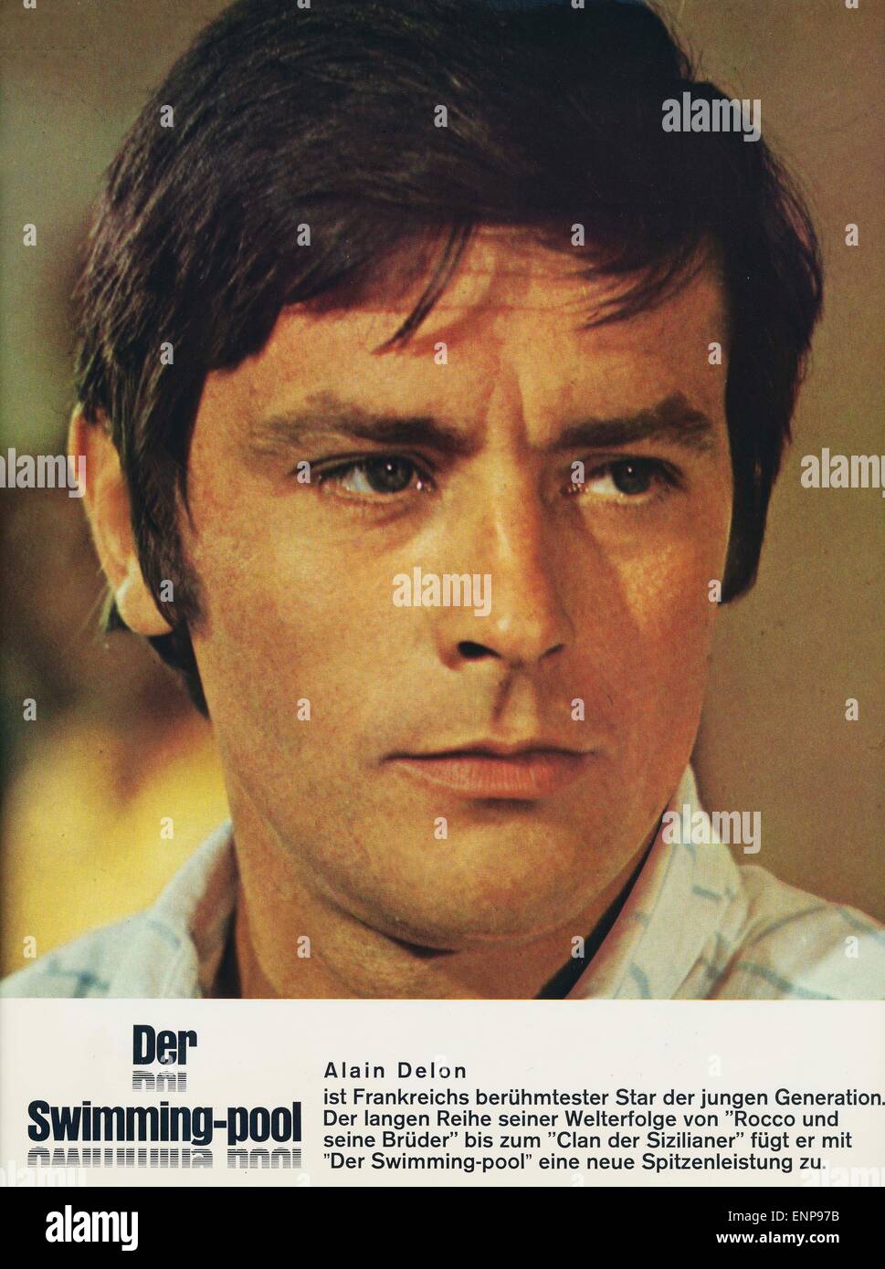 Alain delon piscine Banque de photographies et d’images à haute ...