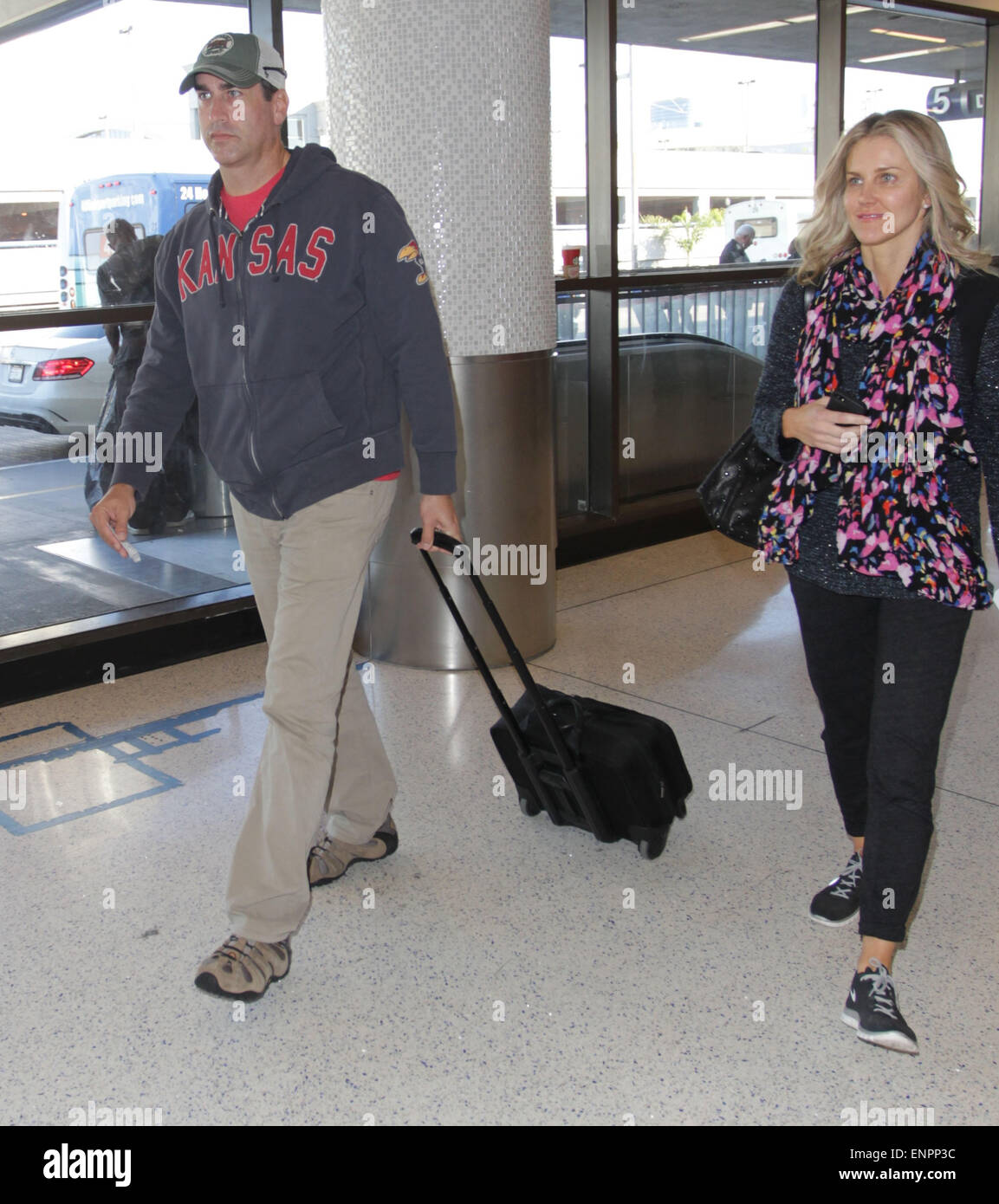 Rob riggle and his wife Banque de photographies et d’images à haute ...