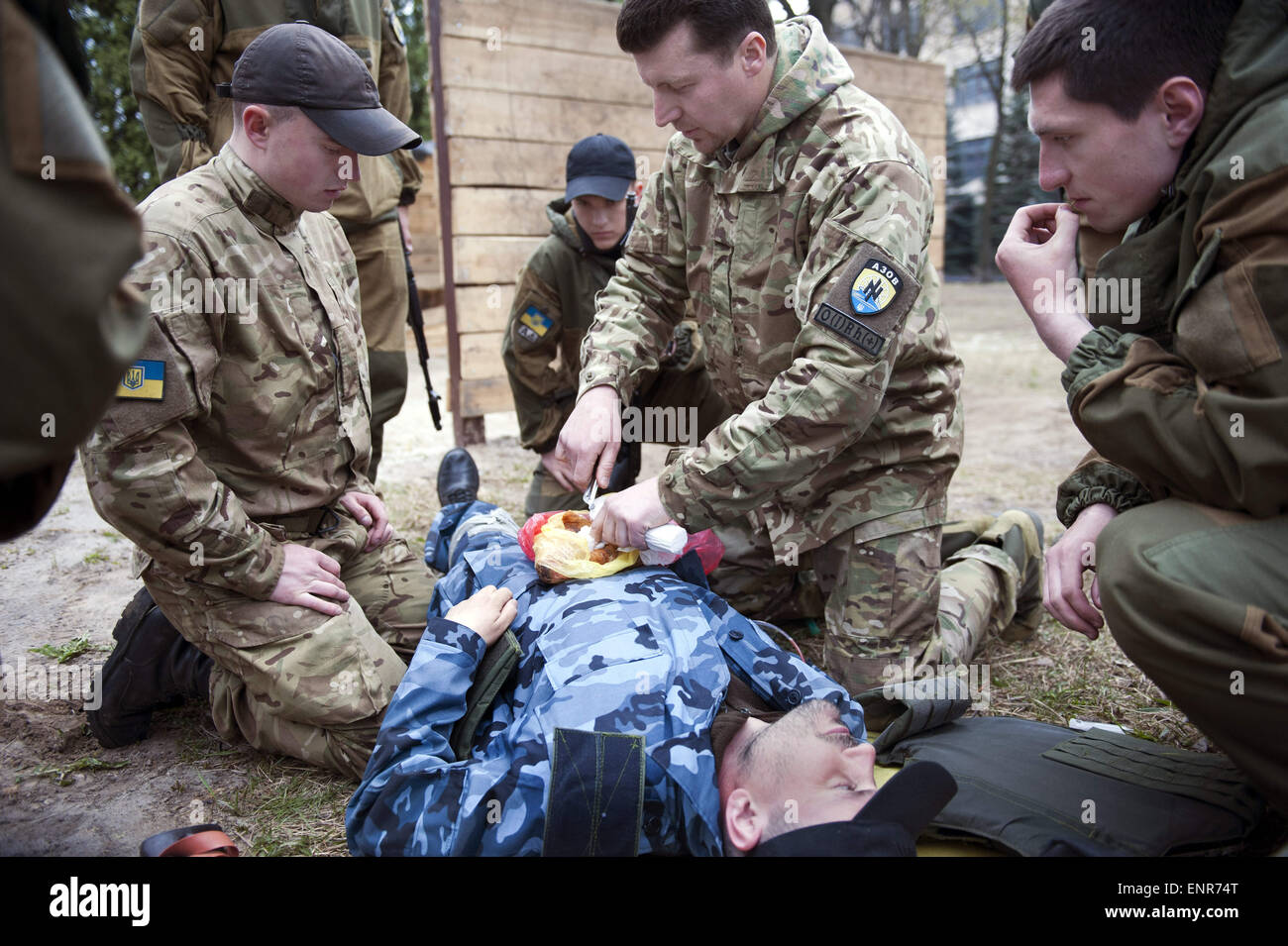 Battalion nazi azov battalion Banque de photographies et d’images à haute résolution - Alamy