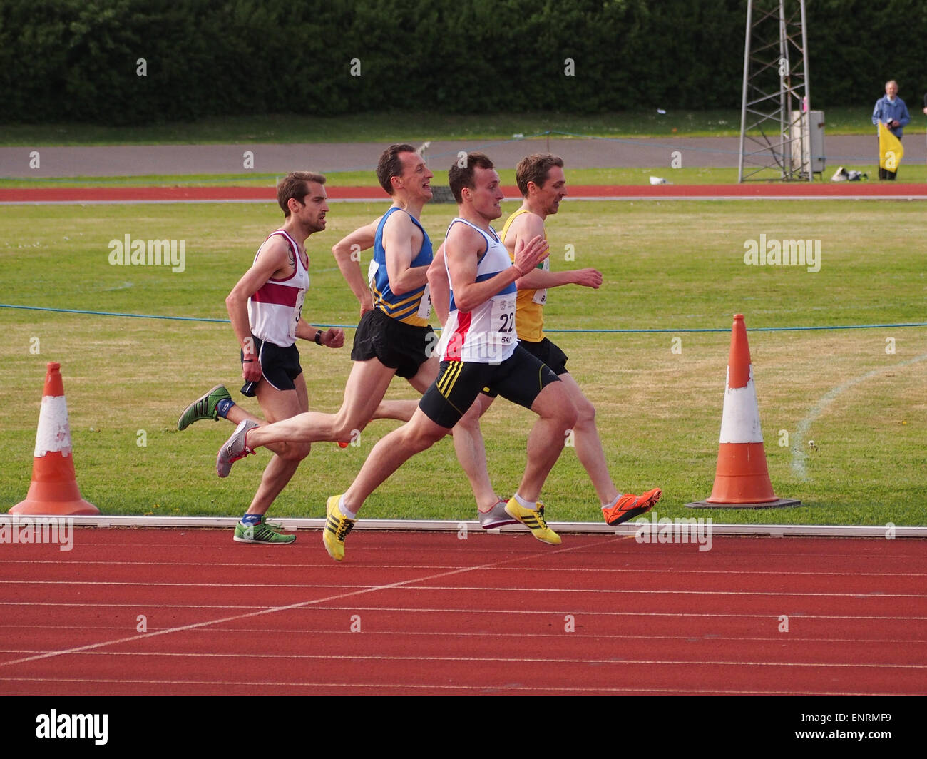 Athletics running track Banque de photographies et d’images à haute ...