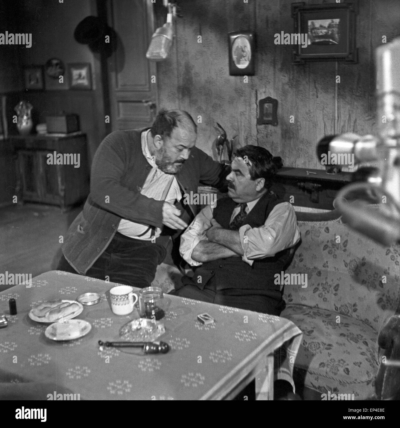 Die Ratten, Fernsehspiel, Deutschland 1959, Regie : John OLDEN, acteurs ...