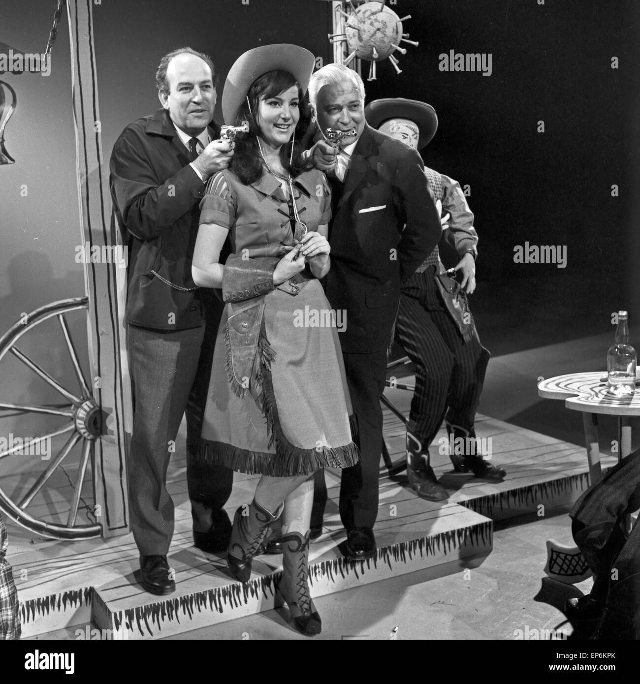 Deutsche Schlagersängerin Maria mit Ducal Réalisateur Ruprecht ...